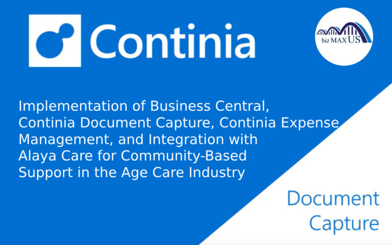 Implementation of Business Central, Continia Document Capture, Continia ...